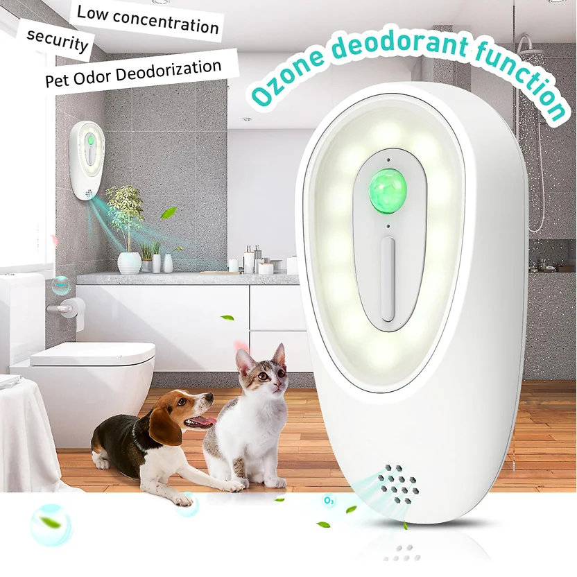 Smart Pet Odor Purifier For Cats and Dogs Litter Box Deodorizer Dog ...