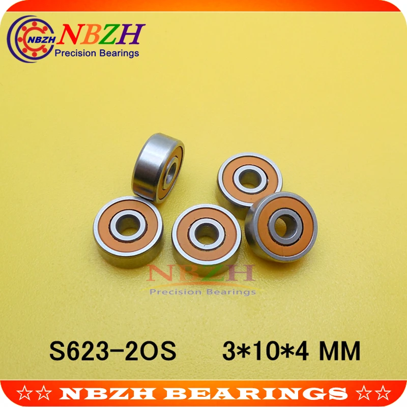 NBZH Stainless Steel Hybrid Ceramic Ball Bearing Fishing Reel Bearing ...