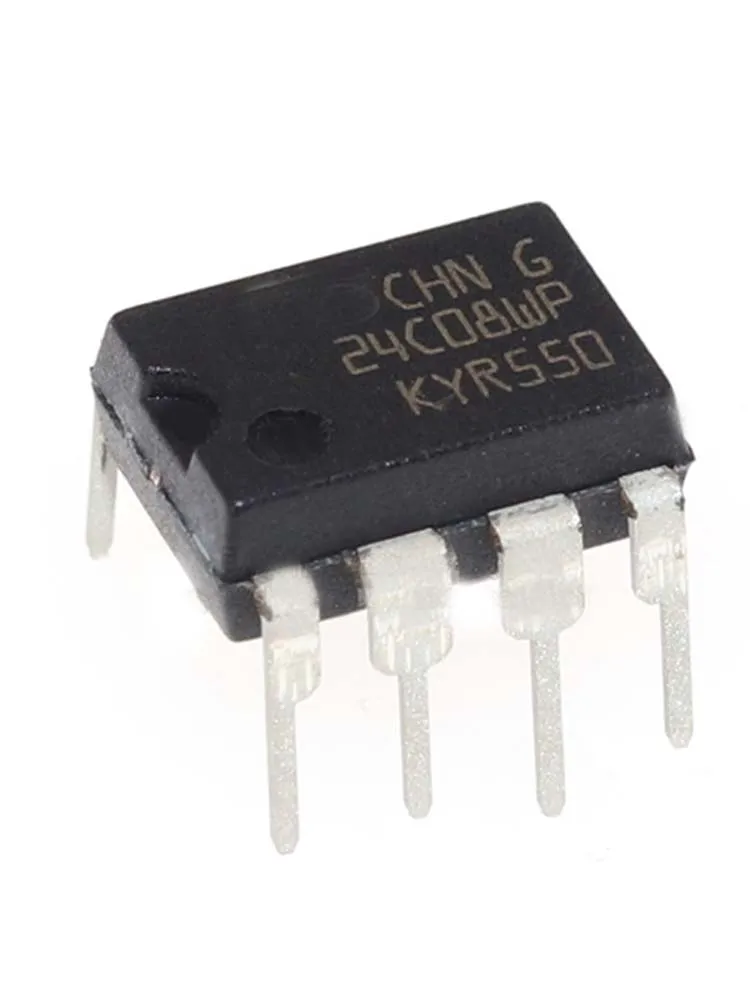 5-PCS-M24C08-WBN6P-DIP-8-24C08WP-8-Kbit-serial-I-C-bus-EEPROM ...