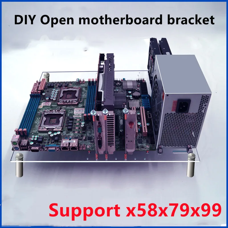 New-Open-motherboard-bracket-Dual-CPU-chassis-Support-x58-x79-x99 ...