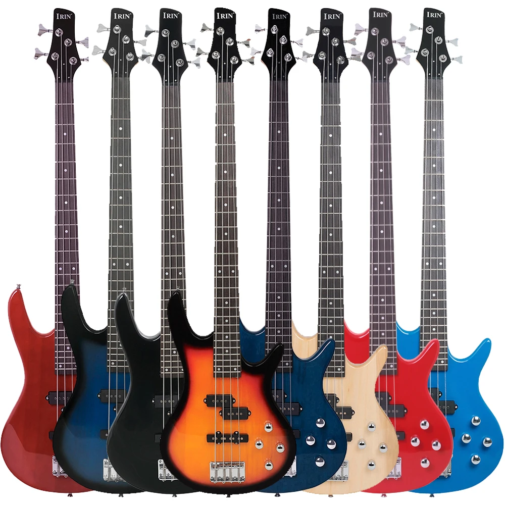 IRIN-4-Strings-Electric-Bass-Guitar-24-Frets-Maple-Body-Bass-Guitar ...