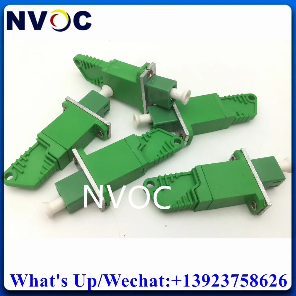 5Pcs-E2000-LC-Connector-SM-Female-to-Female-E2K-APC-LCAPC-Fiber-Optical ...