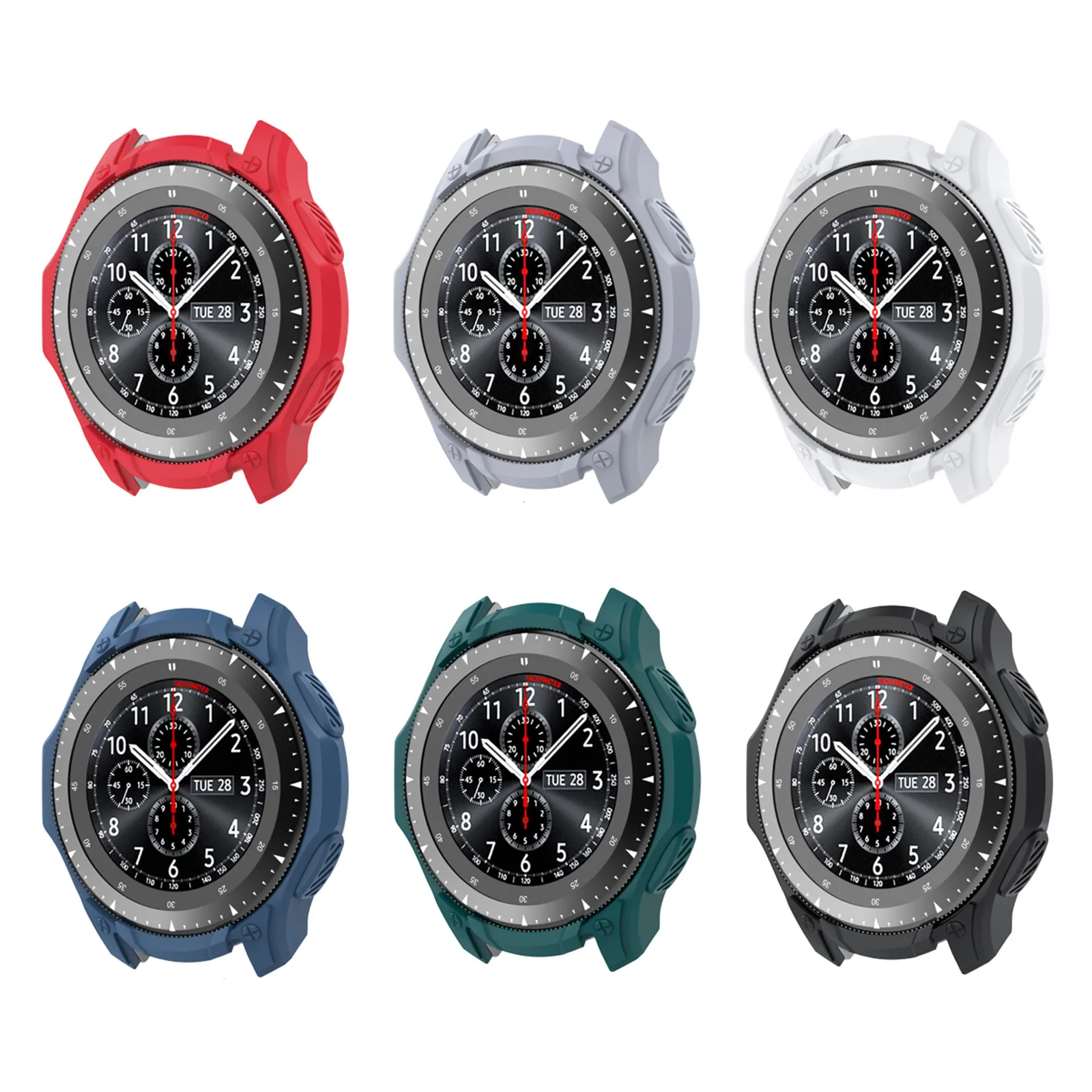 High-Quality-For-Samsung-Watch-Gear-S3-Protective-Case-TPU-Three-Proof ...