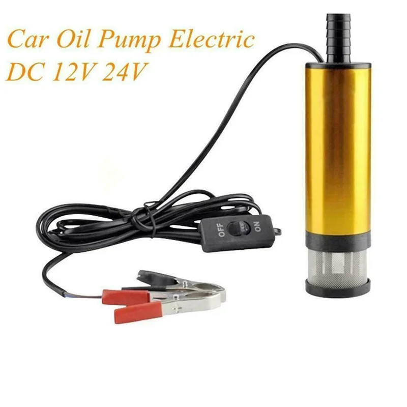 38mm 51mm Electric Car Oil Pump 12V 24V For Pumping Diesel Oil Water ...