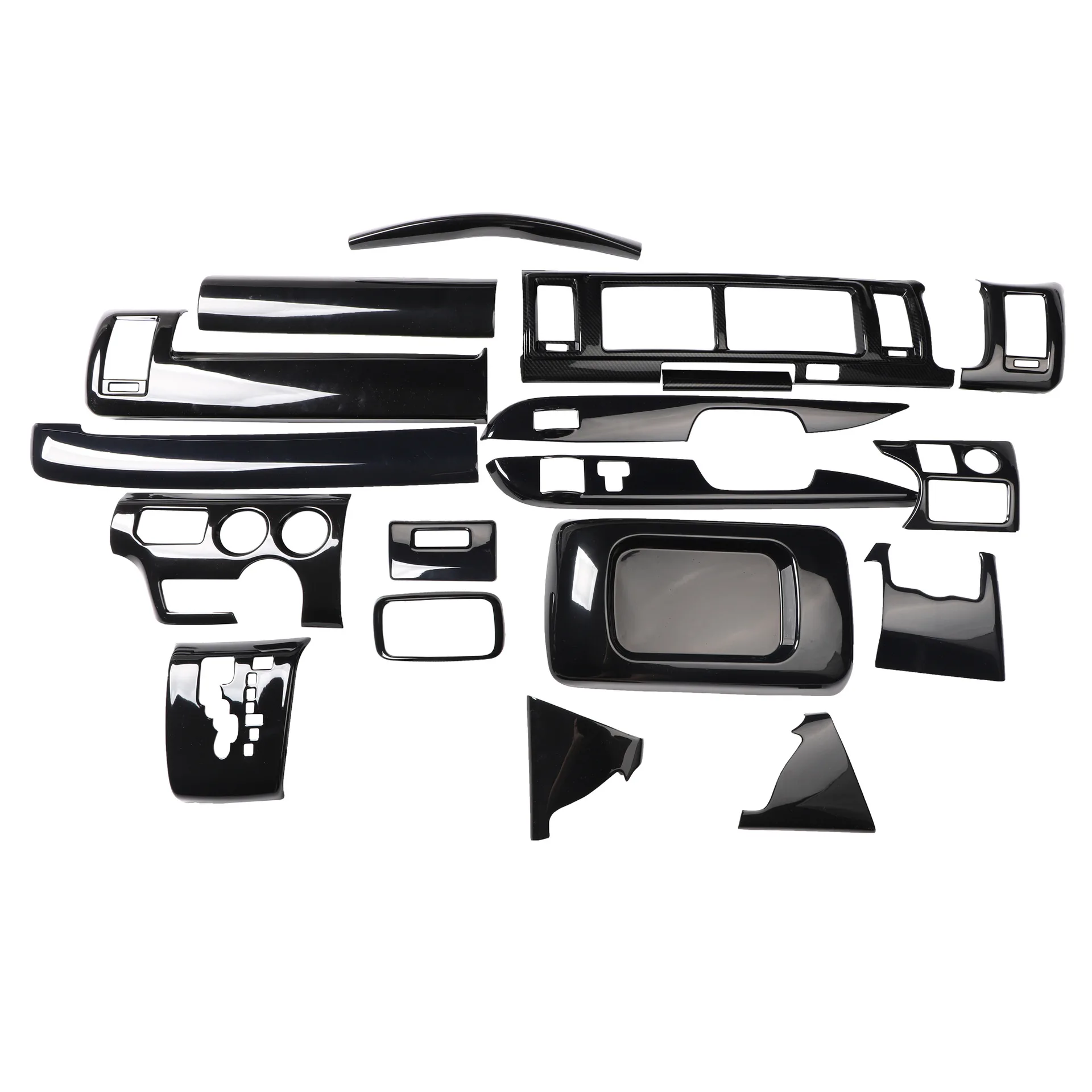 For TOYOTA HIACE 200) 2014-2018 Car Accessories Interior Dash Center ...