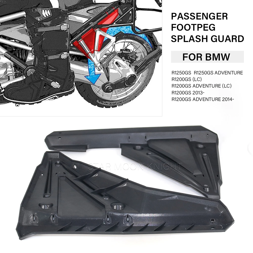 Passenger-footpeg-splash-guard-R-1200-GS-ADV-For-BMW-R1200GS-LC-R1250GS ...