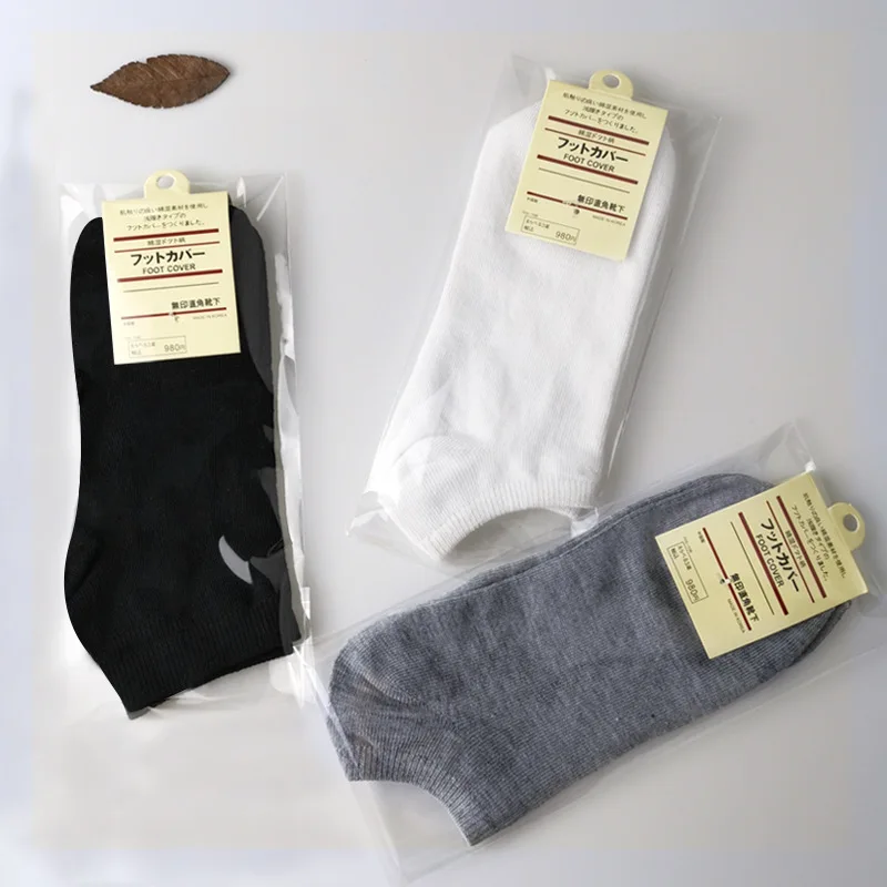 Socks-Men-s-Short-Tube-Individually-Packaged-Boat-Socks-Socks-Pure ...