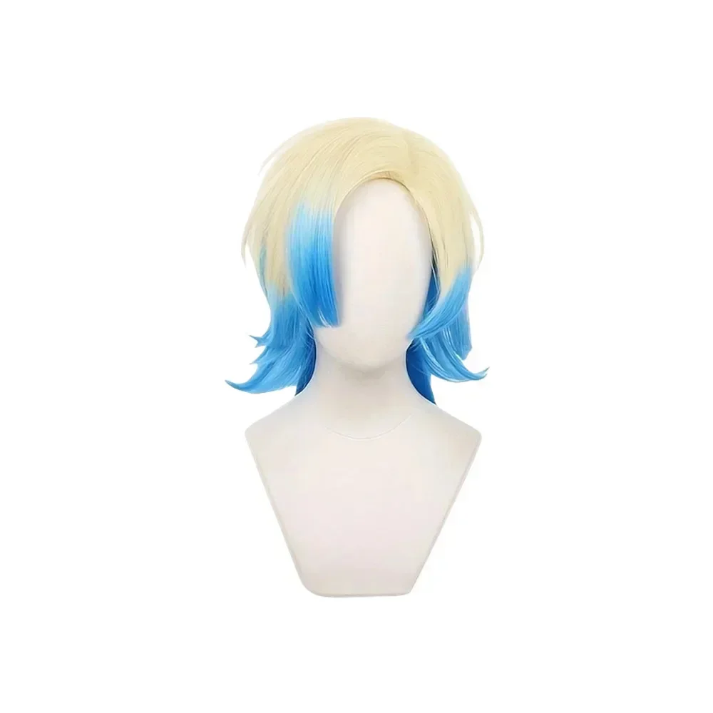 Anime Blue Lock Kaiser Cosplay Wigs Heat Resistant Synthetic Hair Role ...