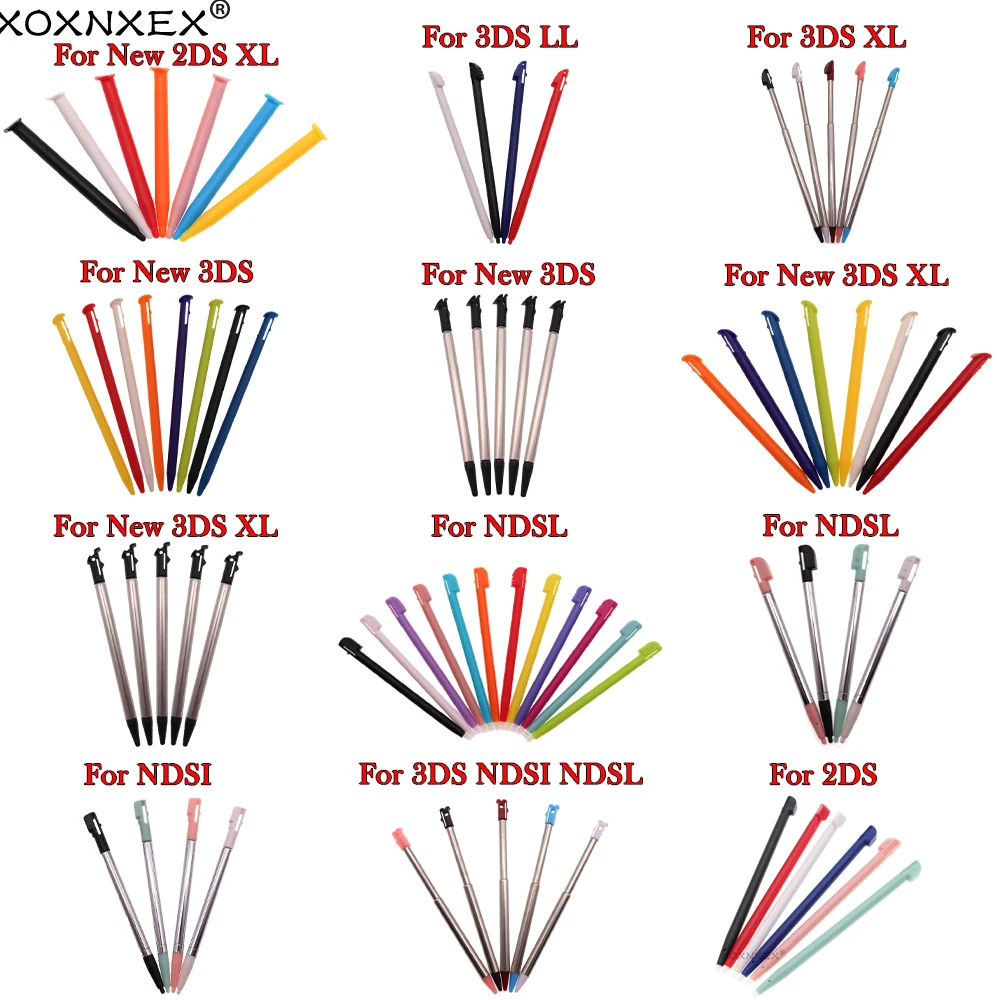 Plastic&Metal Touch Screen Stylus Pen Game Console Pen For Nintend 3DS ...