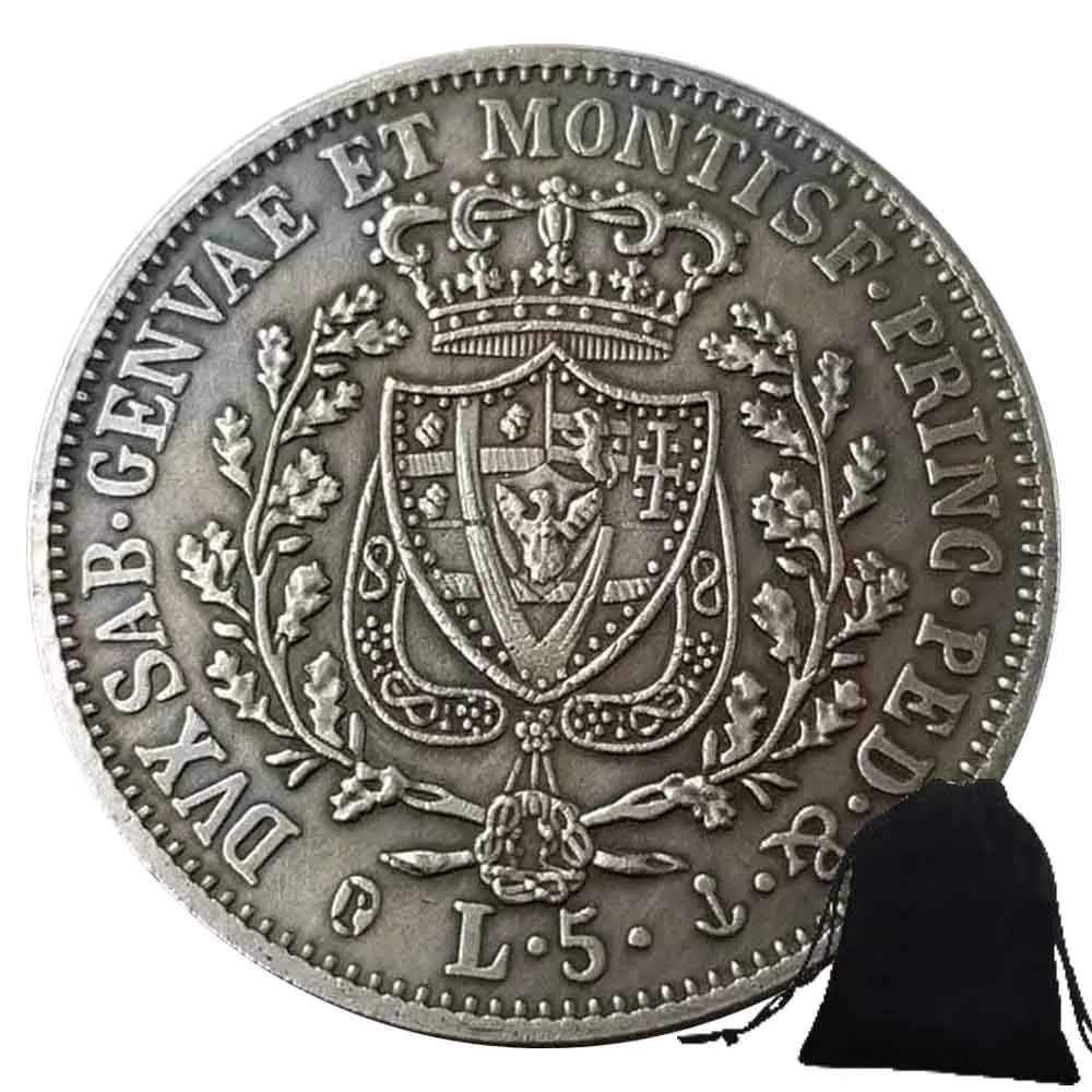 1828-Lucky-Lira-Coin-Italy-Coin-Europe-Nickel-Coins-Challenges-Coins ...