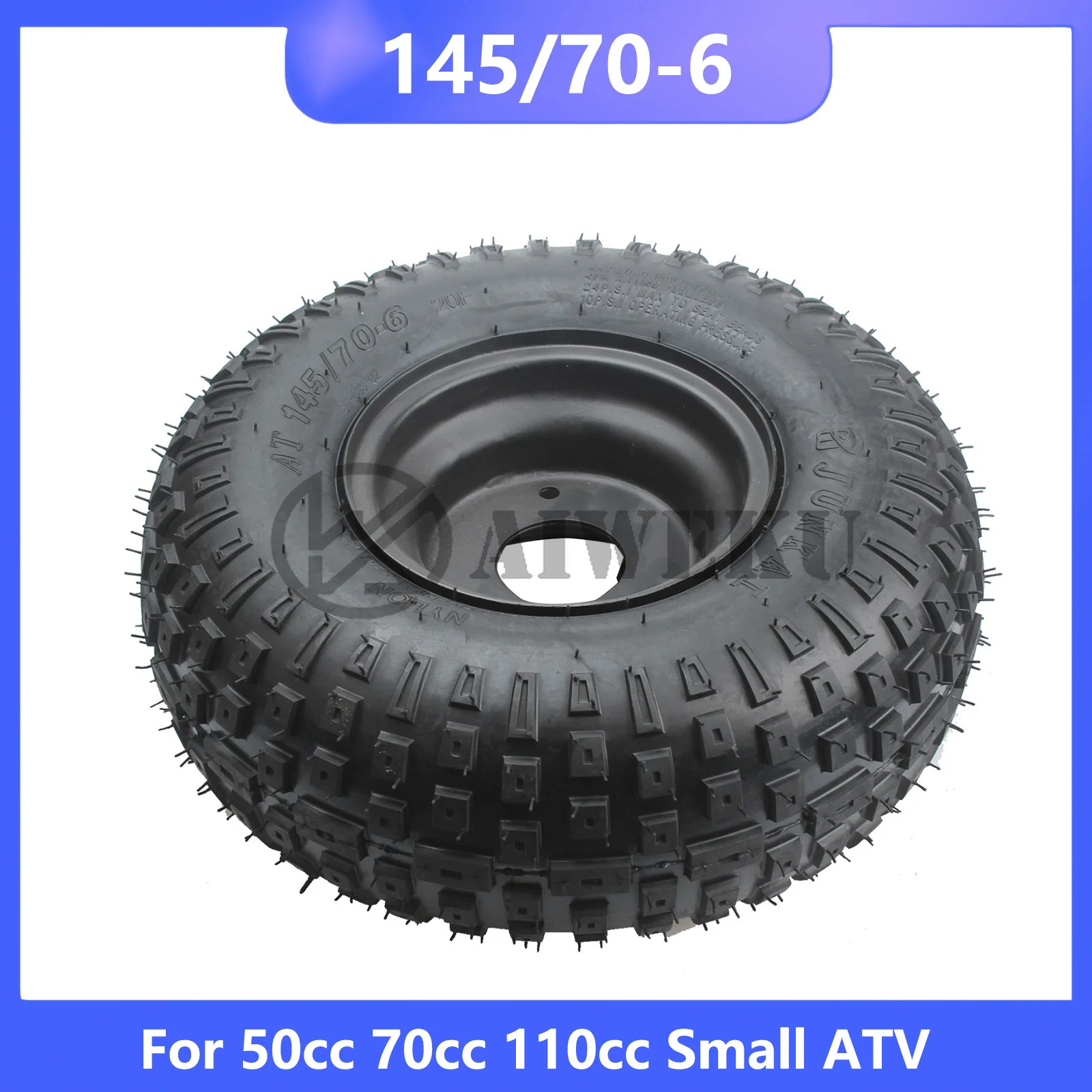 6-Inch-ATV-Wheel-145-70-6-All-Terrain-Vehicle-Tyre-Fit-For-50cc-70cc ...