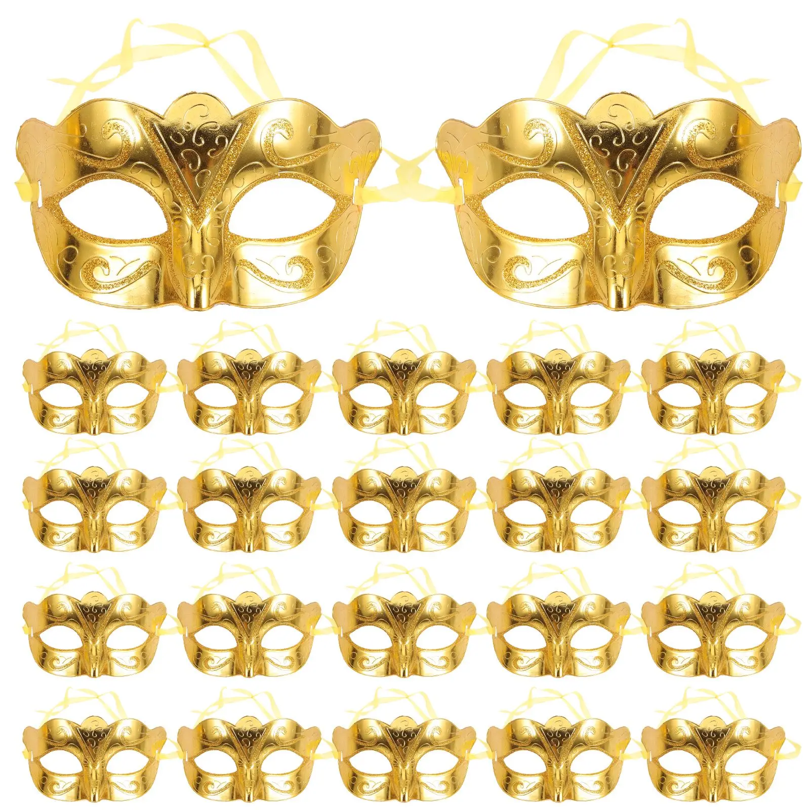 24pcs-Cosplay-Half-Face-Masks-Costume-Party-Mask-Halloween-Party-Prop ...