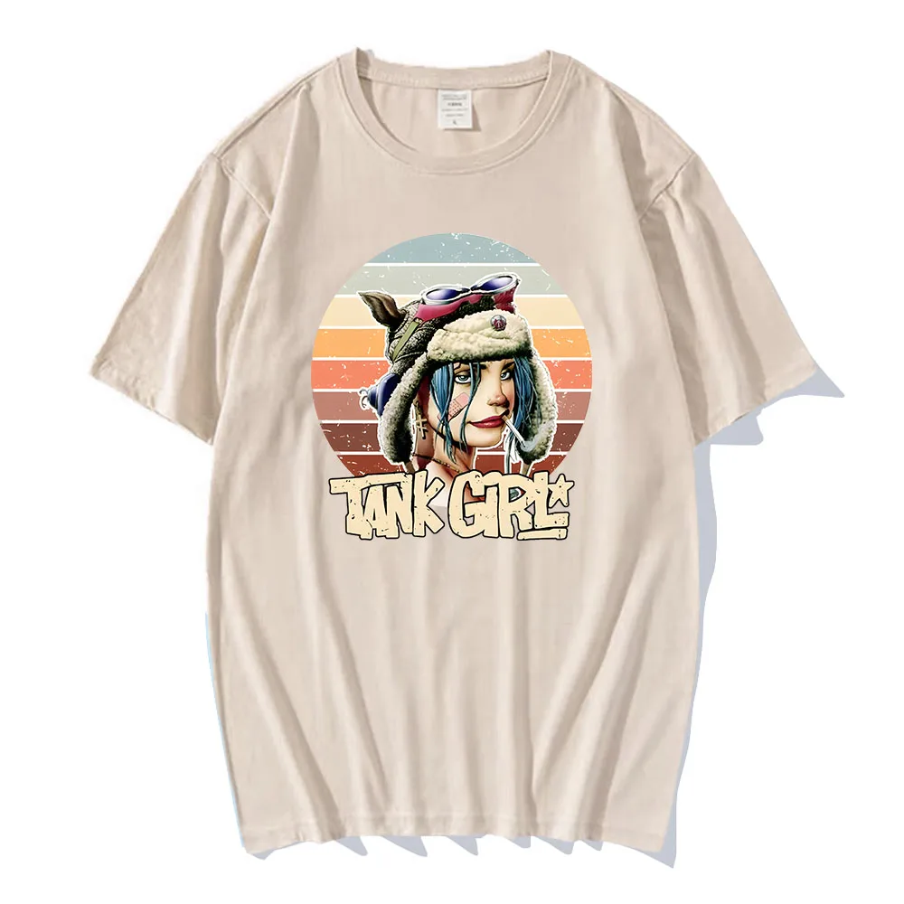 Tank Girl T-shirt Anime Print High Quality Cotton Tee-shirt for Summer ...