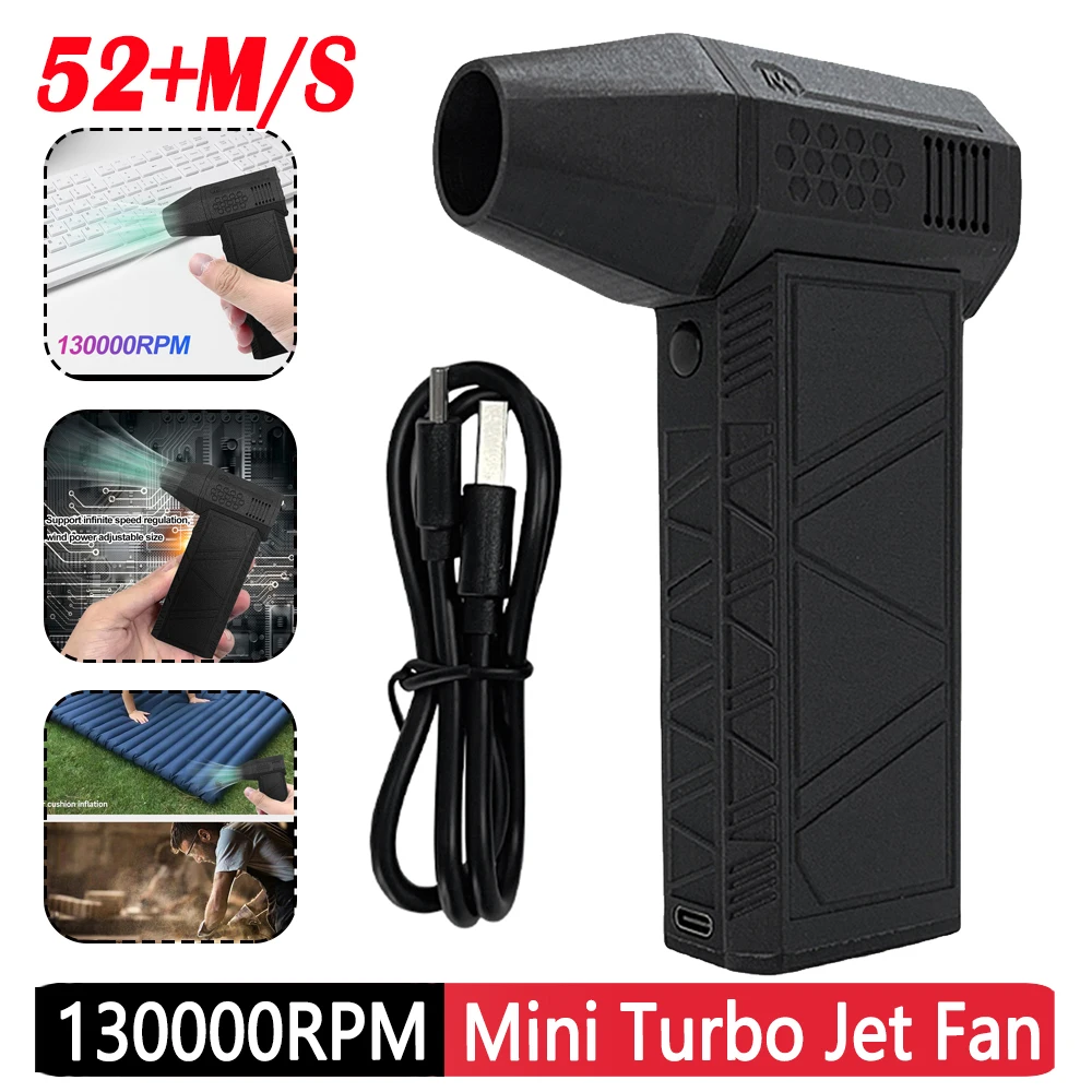 Air Duster Rechargeable Compressed Cordless , Powerful Electric ...