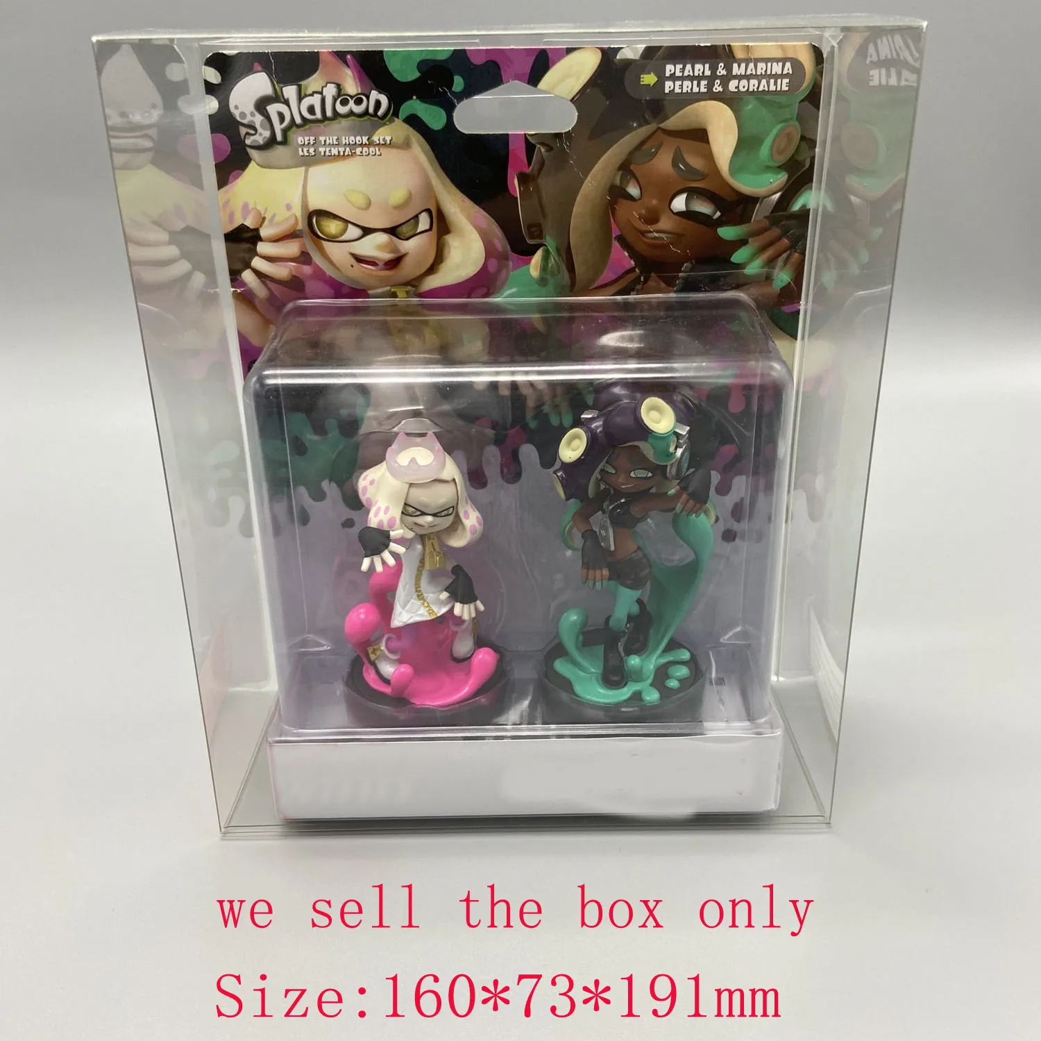 Transparent-PET-Protective-cover-For-Switch-NS-amii-bo-Splatoon-2-game ...