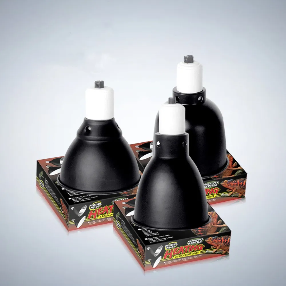 5.5 Inch Deep Dome Reptile Light Fixture Reptile Lamp Cap Optical ...