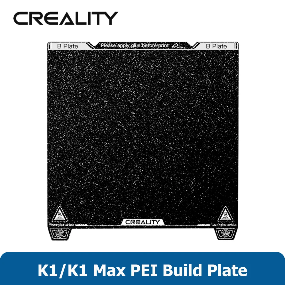 Creality-K1-MAX-PEI-Build-Plate-Kit-Flexible-Spring-Steel-Platform-with ...