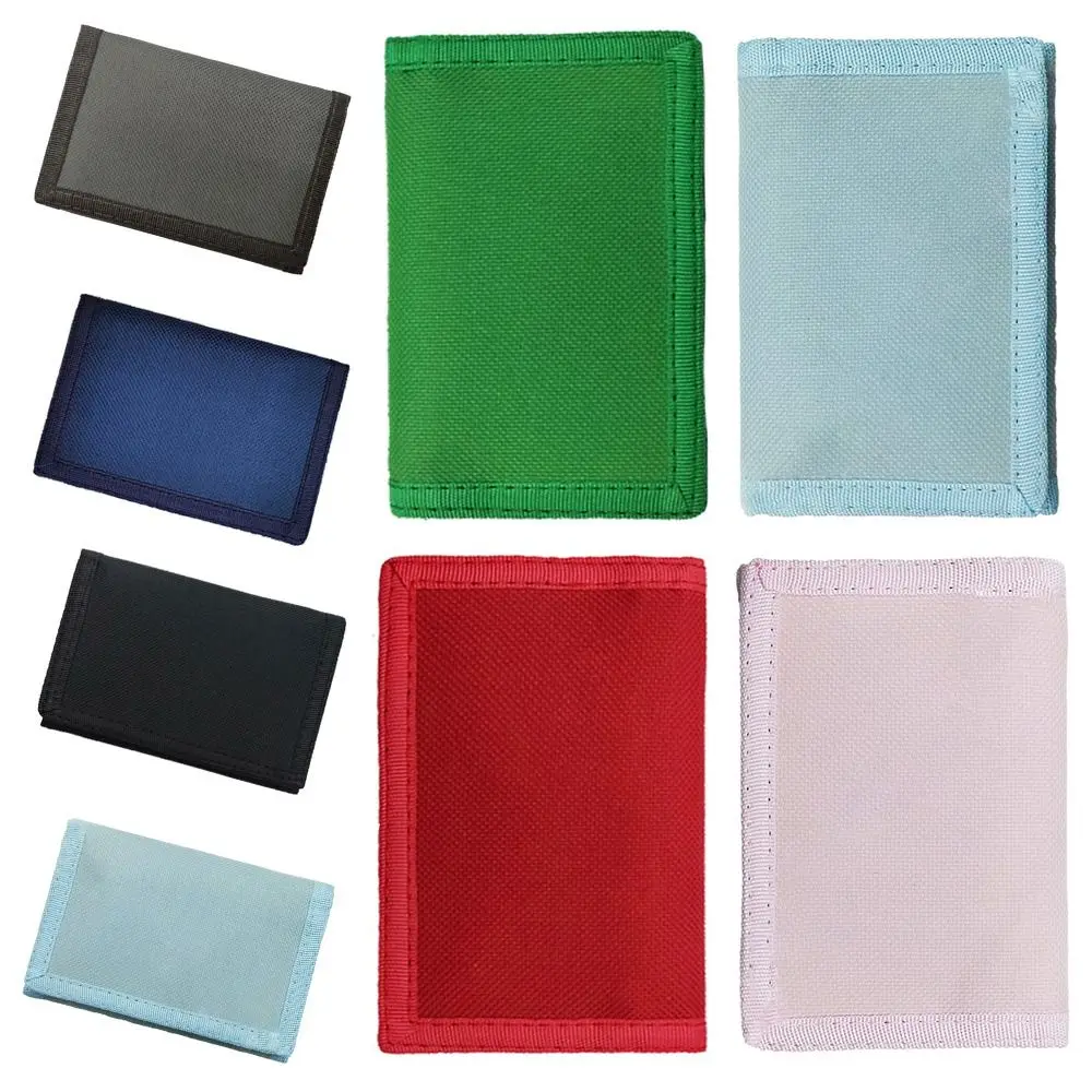 1PC Wallets Slim Wallet Trifold Sports Wallet Outdoor Canvas Wallets ...
