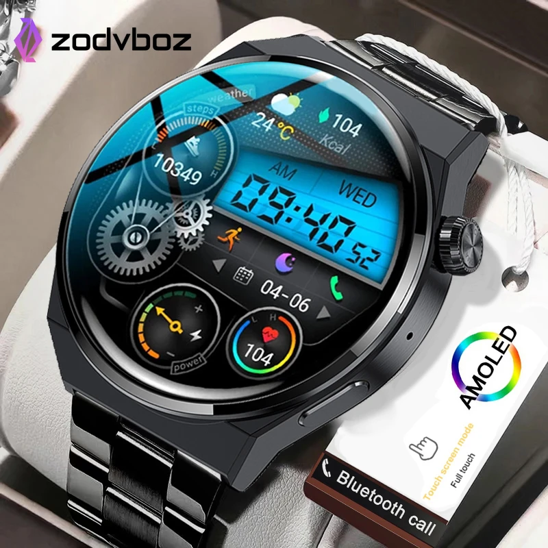 For Huawei Watch Gt3 Pro Amoled Smart Watch Men Custom Dial Answer Call ...