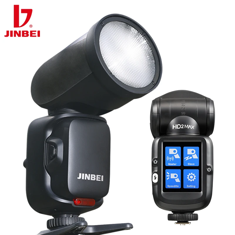 JINBEI-HD-2MAX-Flash-80W-Speedlite-TTL-HSS-Professionnel-Appareil-Photo ...