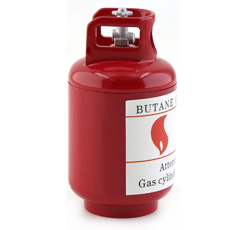 Mini tanque de Gas butano de simulación de Metal para coche ...