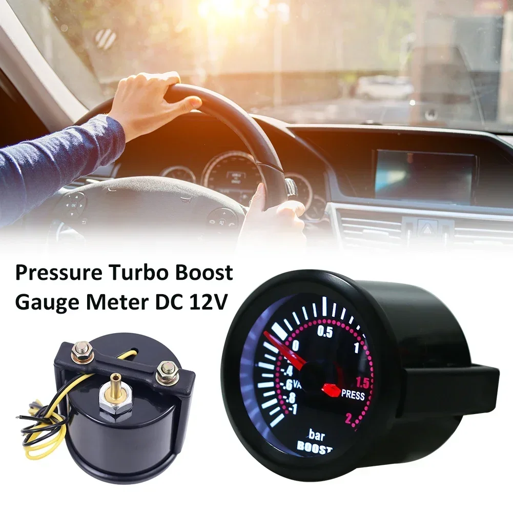 52mm Turbo Boost Gauge Pressure LED Display Vacuum Meter High Accuracy ...