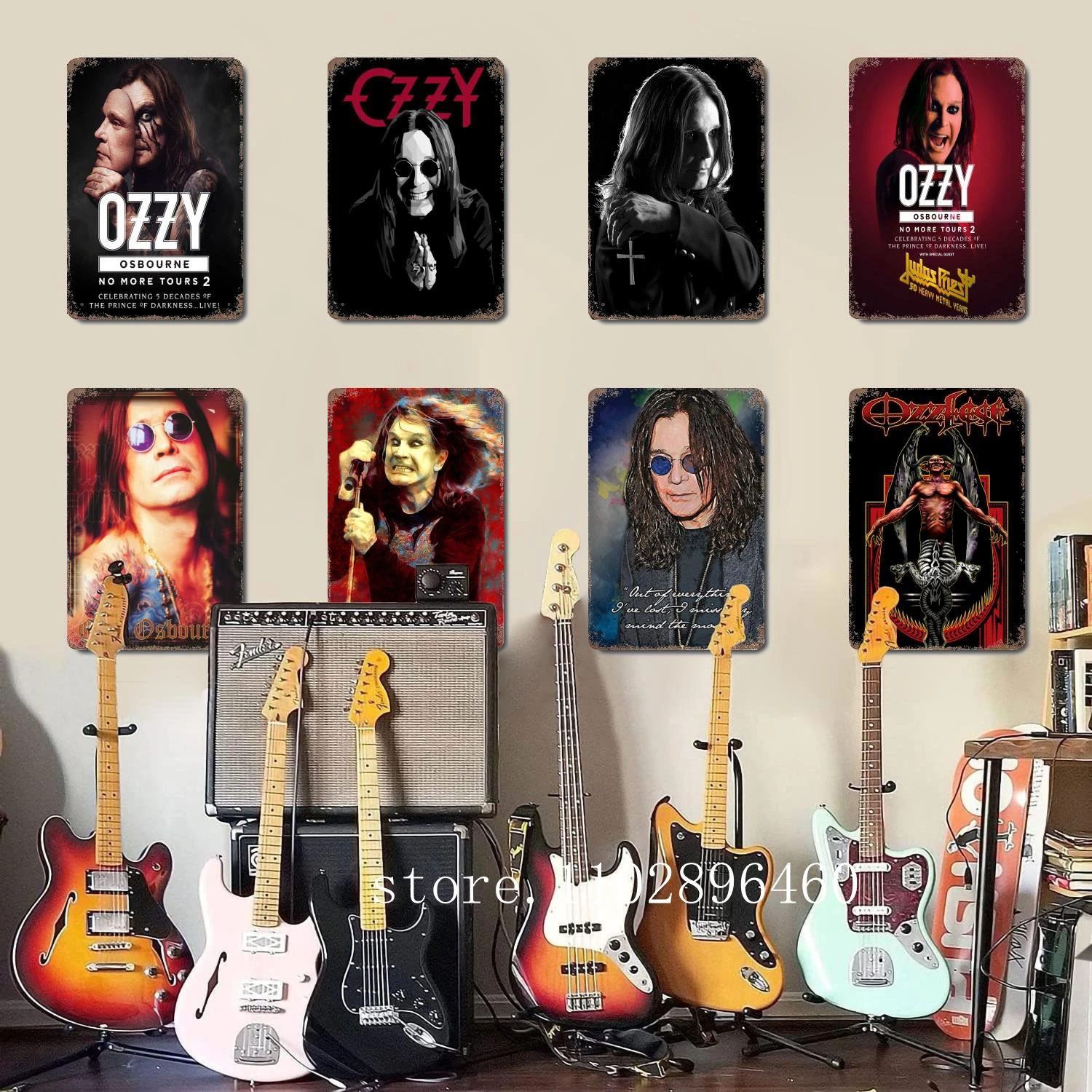 Ozzy-Osbourne-Metal-Plaques-Signs-wall-decor-Vintage-Tin-Signs-Captain ...