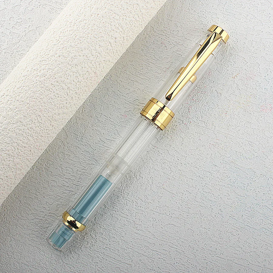 Original PAILI Piston Pen Transparent Resin Fountain Pen Holder Large ...