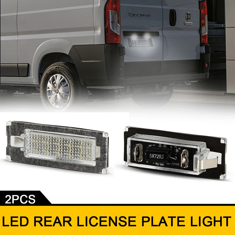 Fiat ducato number plate light store