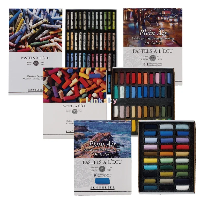 Savoir-Faire Sennelier Soft Pastels Stick Set,20,30,40,80,120 colors ...