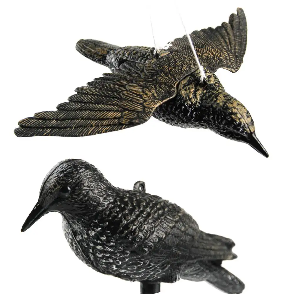GUGULUZA-Starling-Decoy-Bird-Trap-Decoying-Shooting-Stick-Scare-Protect ...