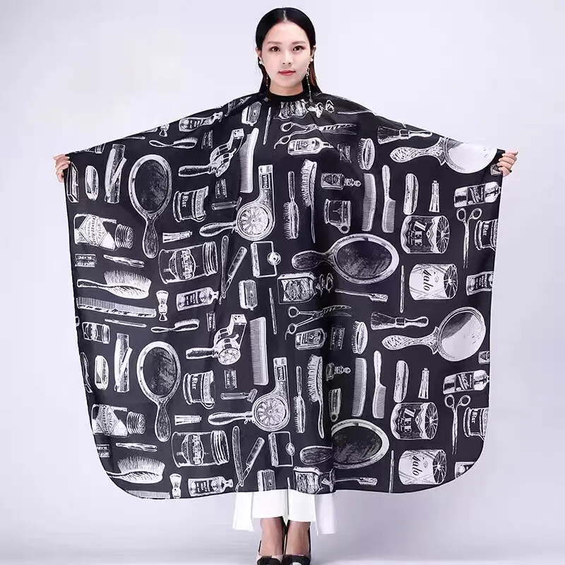 Haircut-Bibs-Anti-Static-Non-Sticky-Hair-Hair-Stylist-Professional-Bibs ...