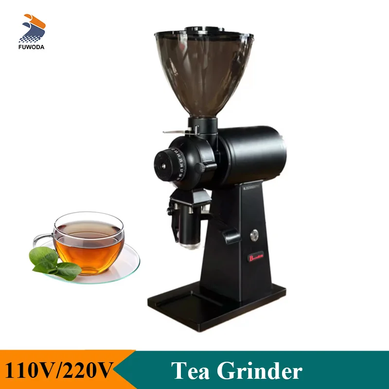 220V-110V-Tea-Grinder-90mm-burr-Electric-Green-Tea-Leaf-Powder-Grinding ...