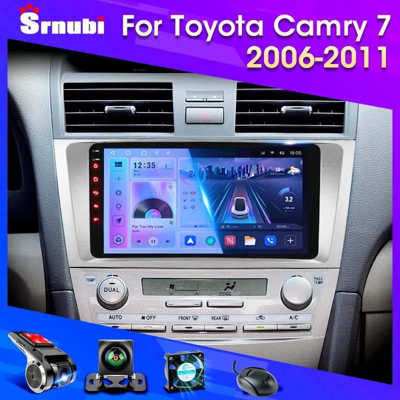 Android-12-Car-Radio-Multimedia-Video-Player-for-Toyota-Camry-7-XV-40 ...