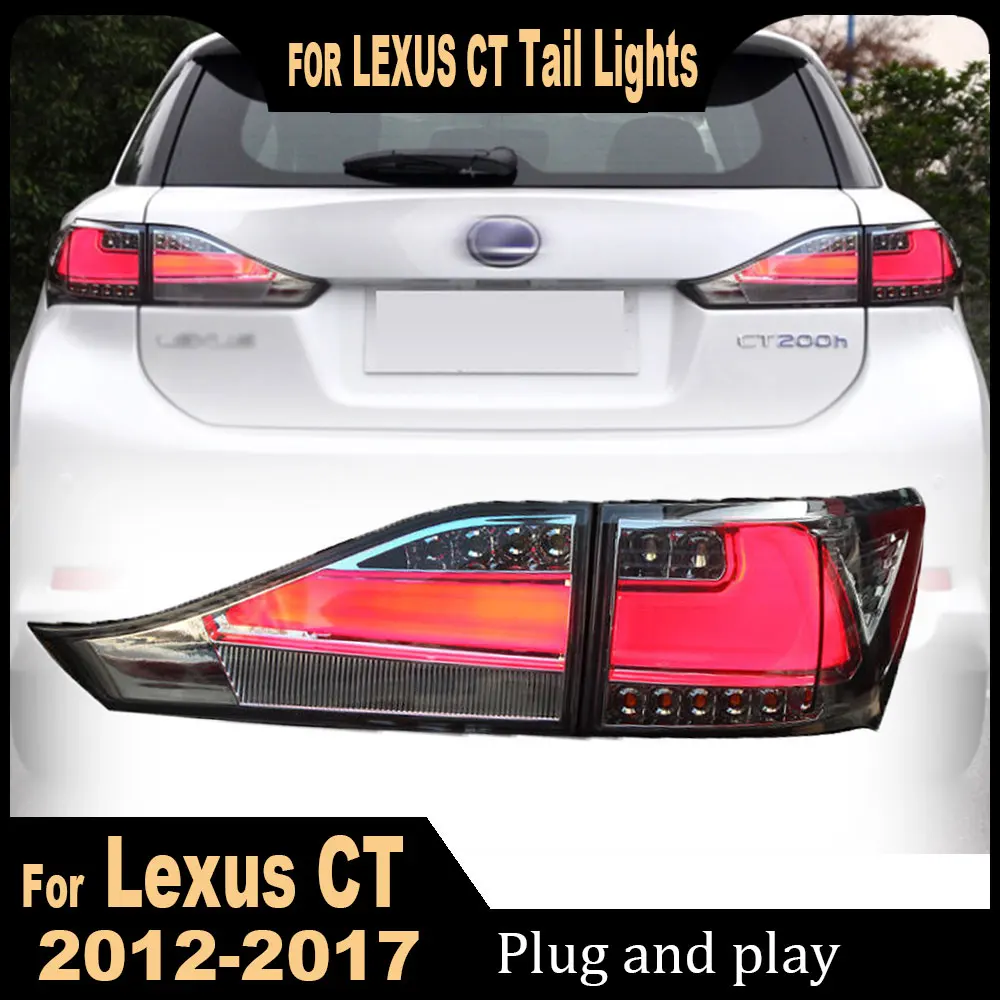 Car-Tail-Lights-For-Lexus-CT200-CT200h-2011-2017-LED-Car-Tail-Lamps ...