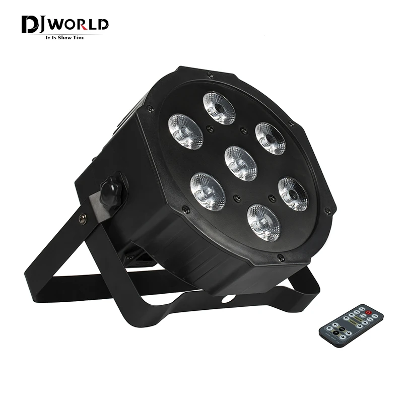 Remote-Control-7X18W-Pinspot-Light-RGBW-6in1-LED-Spotlight-8-Channels ...