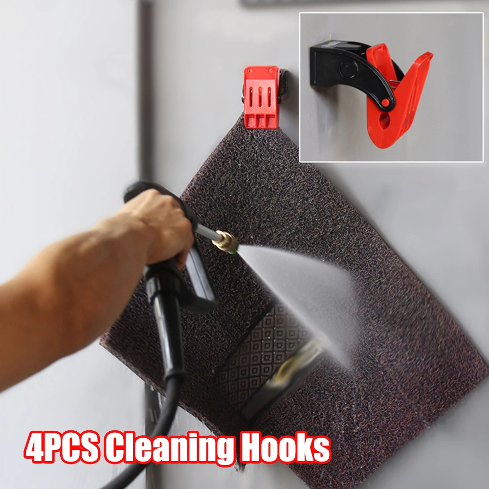 4Pcs-Cleaning-Hooks-Auto-Fasteners-Floor-Pad-Clips-Carpet-Wash-Clamps ...