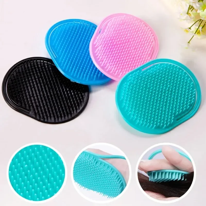 Small Round Hair Brush Pocket Comb Hair Men Beard Mustache Palm Travel ...