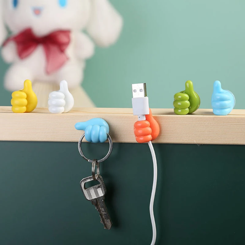 Thumb-Hook-Key-Holder-House-Wall-Stickers-Housekeeper-Self-adhesive ...