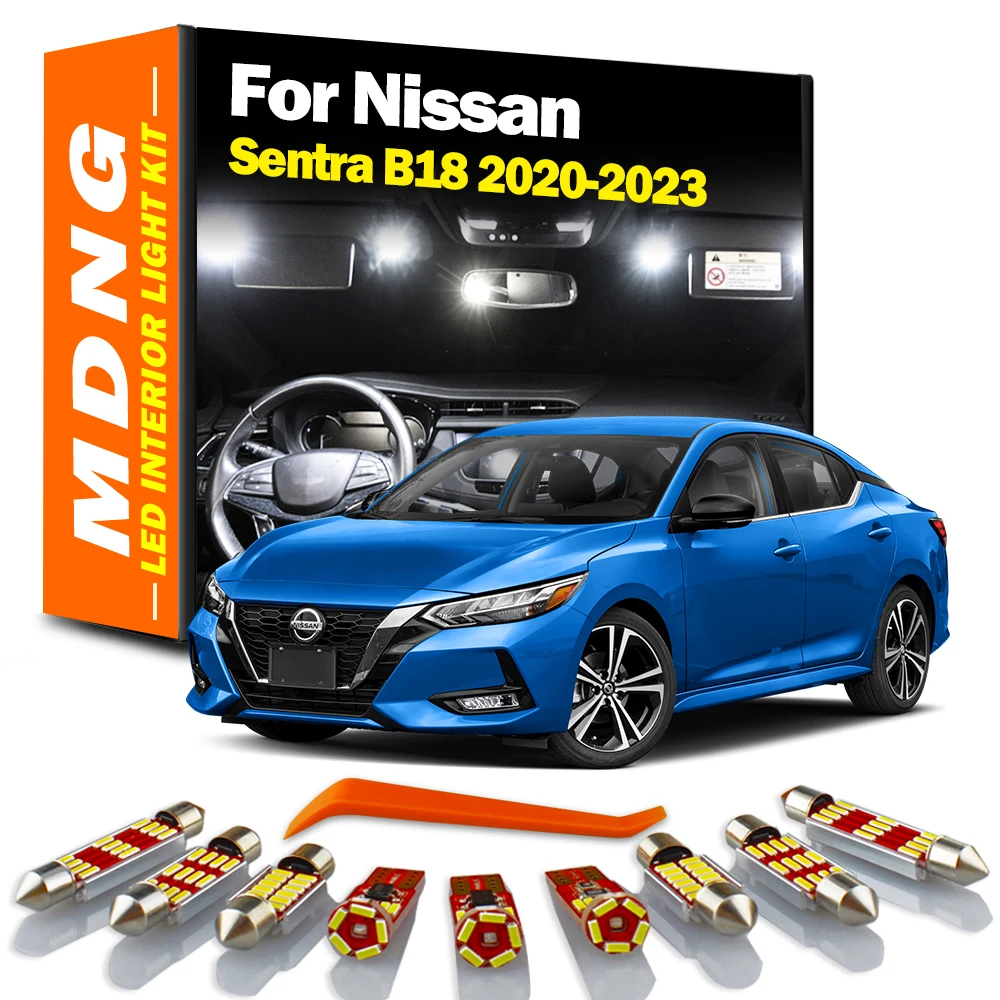 MDNG-9Pcs-Accessories-For-Nissan-Sentra-B18-2020-2021-2022-2023-Car ...