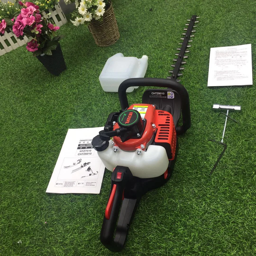 22.5cc 1E32FL Gasoline Double Blade Hedge Trimmer Tea Tree Pruning Machine