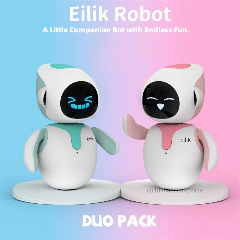 Duo-Pack-Eilik-Robot-inteligente-AI-Robots-de-inteligencia-Artificial-acompa-an-encantadores-ni ...