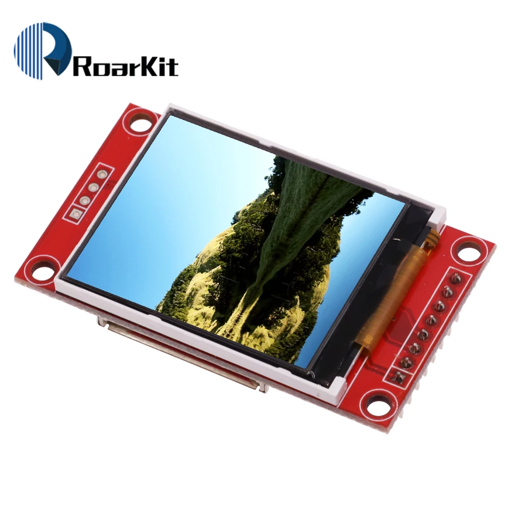 1.8 Inch Tft Lcd Module Lcd Screen Module Spi Serial 51 Drivers 4 Io Driver Tft Resolution 128* ...