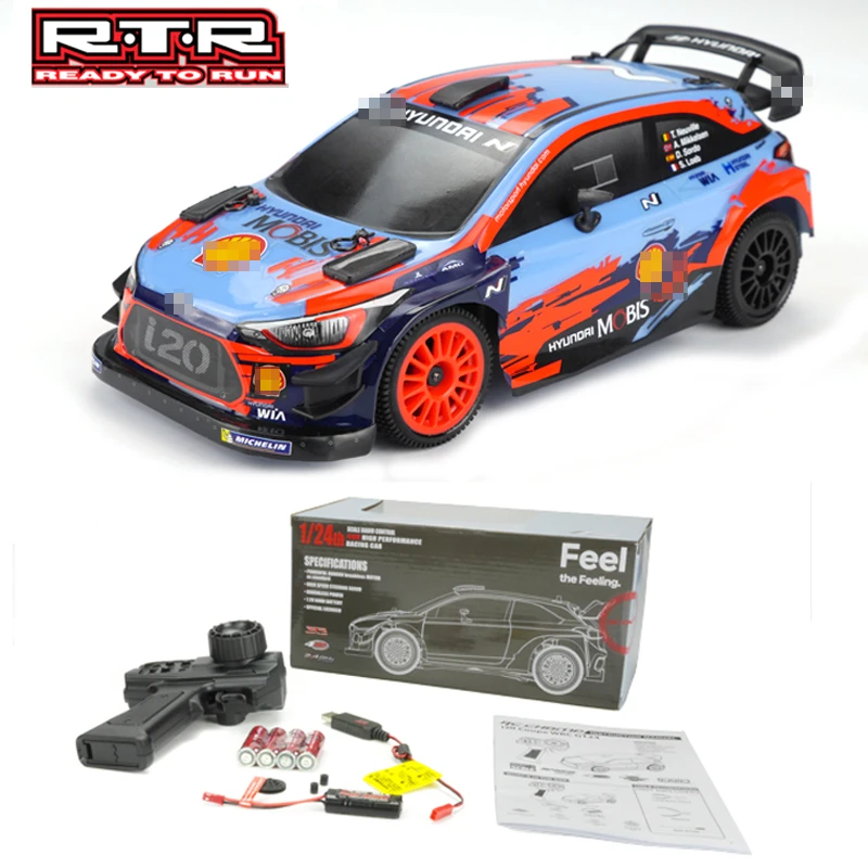 RC-Car-1-24-High-speed-Brushless-I20-Rally-Car-Four-wheel-Drive-Mini ...