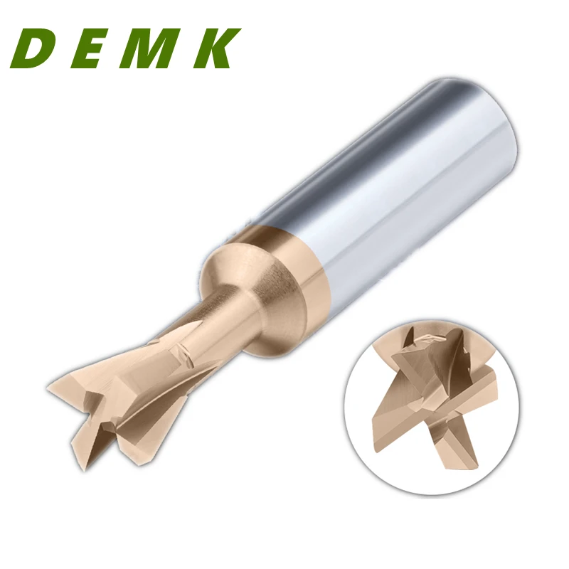 Tungsten carbide Dovetail Milling Cutter CNC Tool 45 60 75 Degree 2mm ...