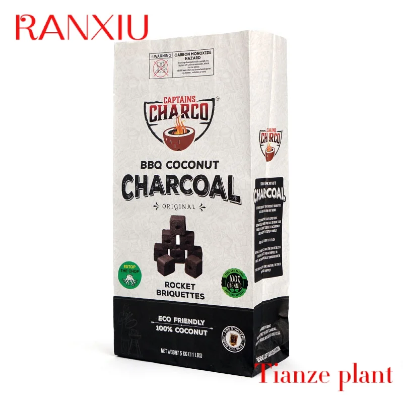 Charcoal Briquettes Packaging