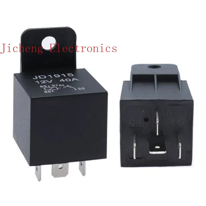 New Jd1915 12v 40a Automobile Relay 4-pin Navigation Normally Closed ...