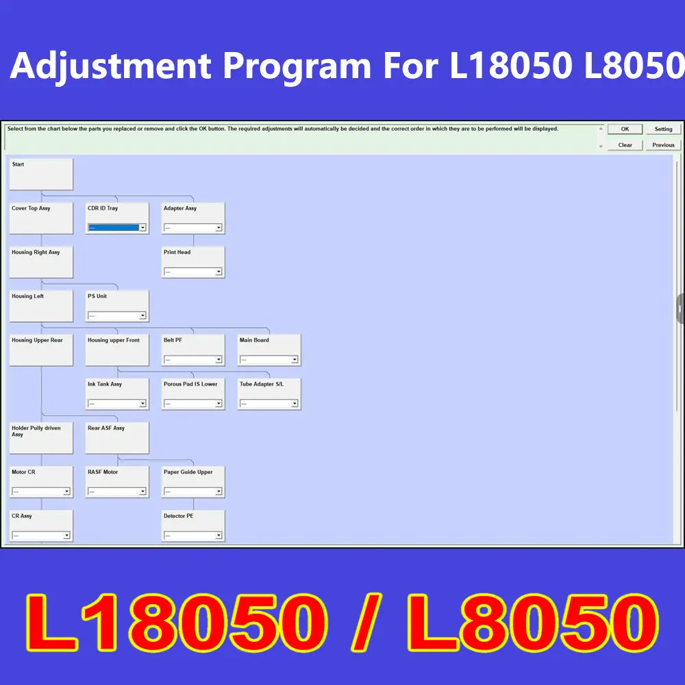 Printer-Adjustment-Program-For-Epson-Ecotank-L18050-L8050-Software-Kit-L18058-L8058-AdjProg-V1-0 ...