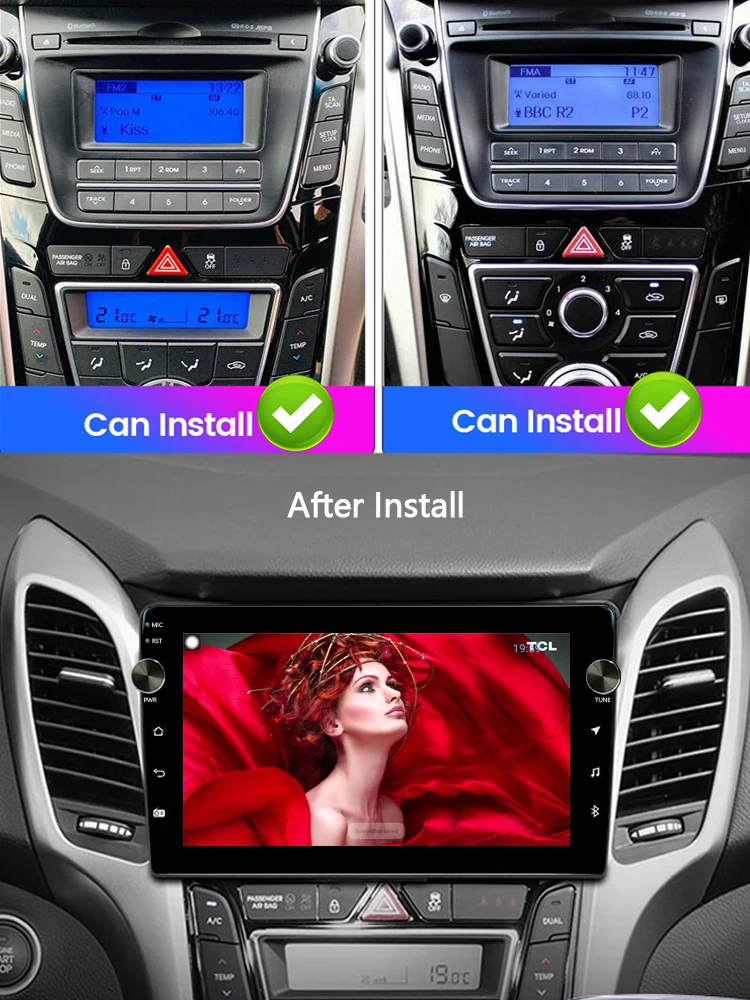 Idoing 9 inch Car Android Radio Vedio Multimedia Player For Hyundai i30 ...