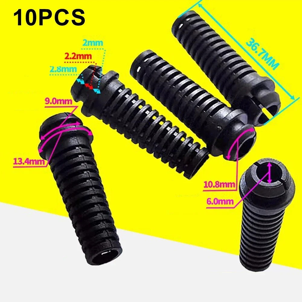 10pcs-PVC-Cable-Gland-Connector-Rubber-Sheath-For-Aviation-Plugs ...
